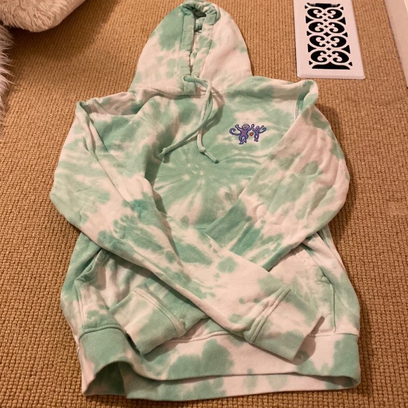 Roberta Roller Rabbit | Tops | Roller Rabbit Green Tie Dye Monkey ...